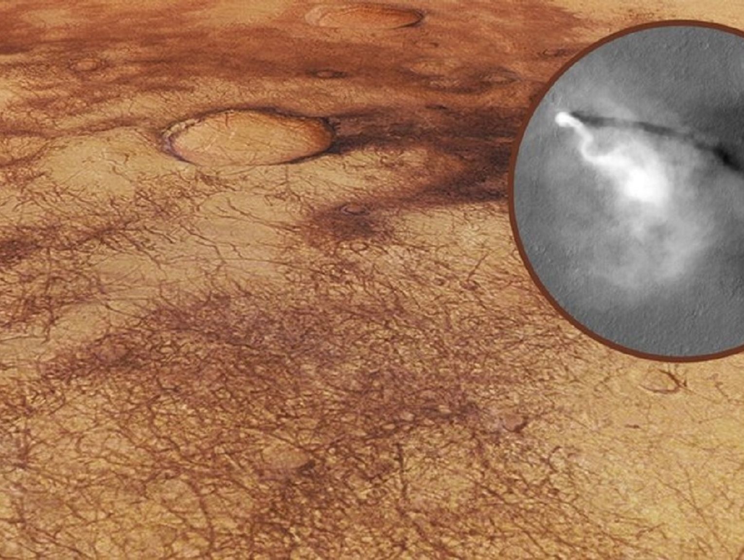 Mars. Łazik Perseverance zarejestrował diabełki pyłowe