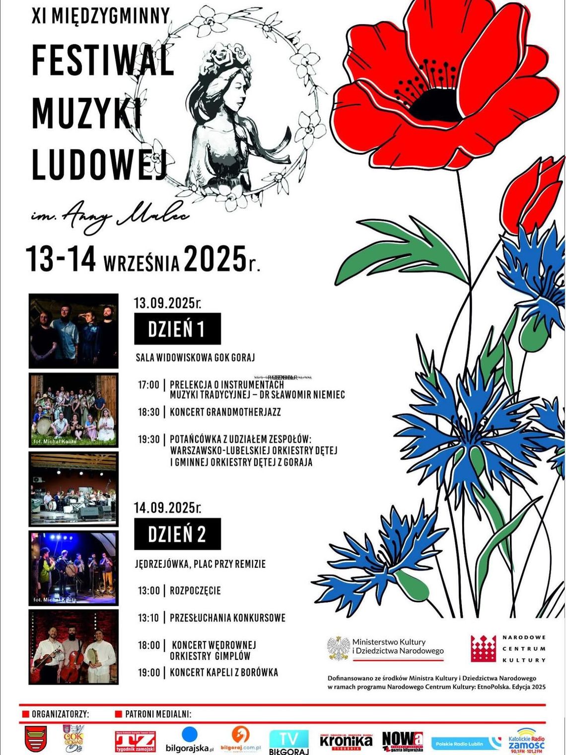 Goraj: XI Międzygminny Festiwal Muzyki Ludowej im. Anny Malec